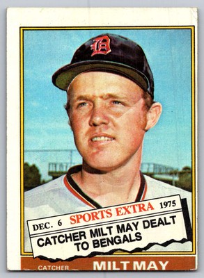 1976 Topps #532T Milt May Traded | eBay