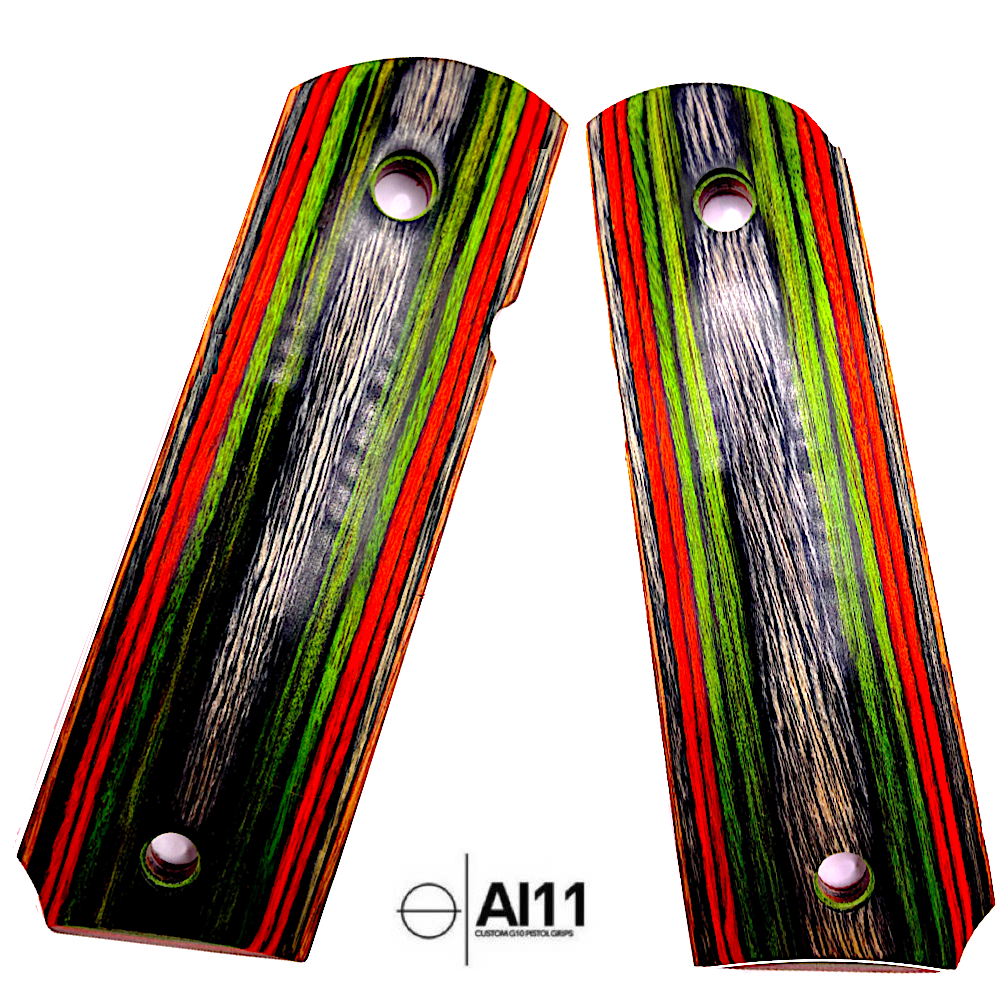 1911 Grips Exotic Packka Wood Smooth Grips for Colt 1911 45 acp ...