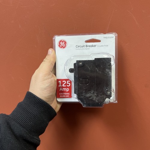 GE 125A Amp Double-Pole Circuit Breaker 120/240AC THQL21125 New Sealed ...