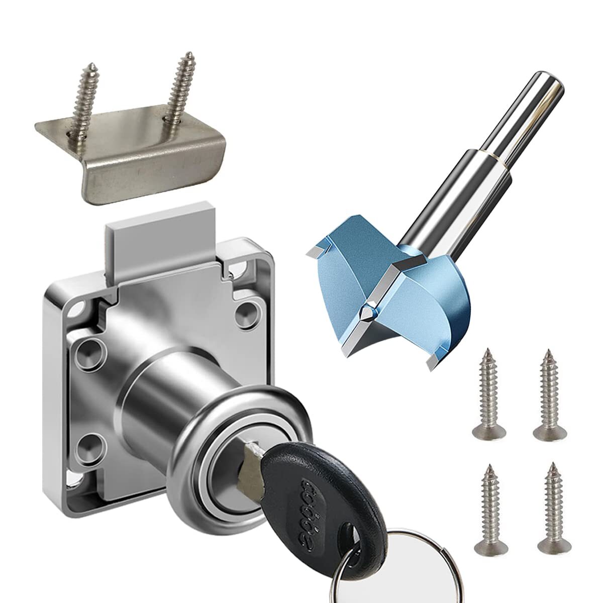 Specialty Cabinet Drawer Locks And Keys HOWDIA 2 Pcs Drawer Lock