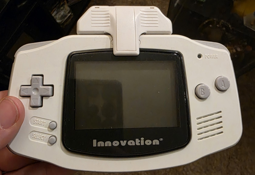 Nintendo GBA White With Innovation Screen & Light | eBay