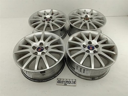 Saab 9 3 Set Of 4 Wheels 16x6 1 2 Alloy 14 Spoke Fits 2003 2011 09 10