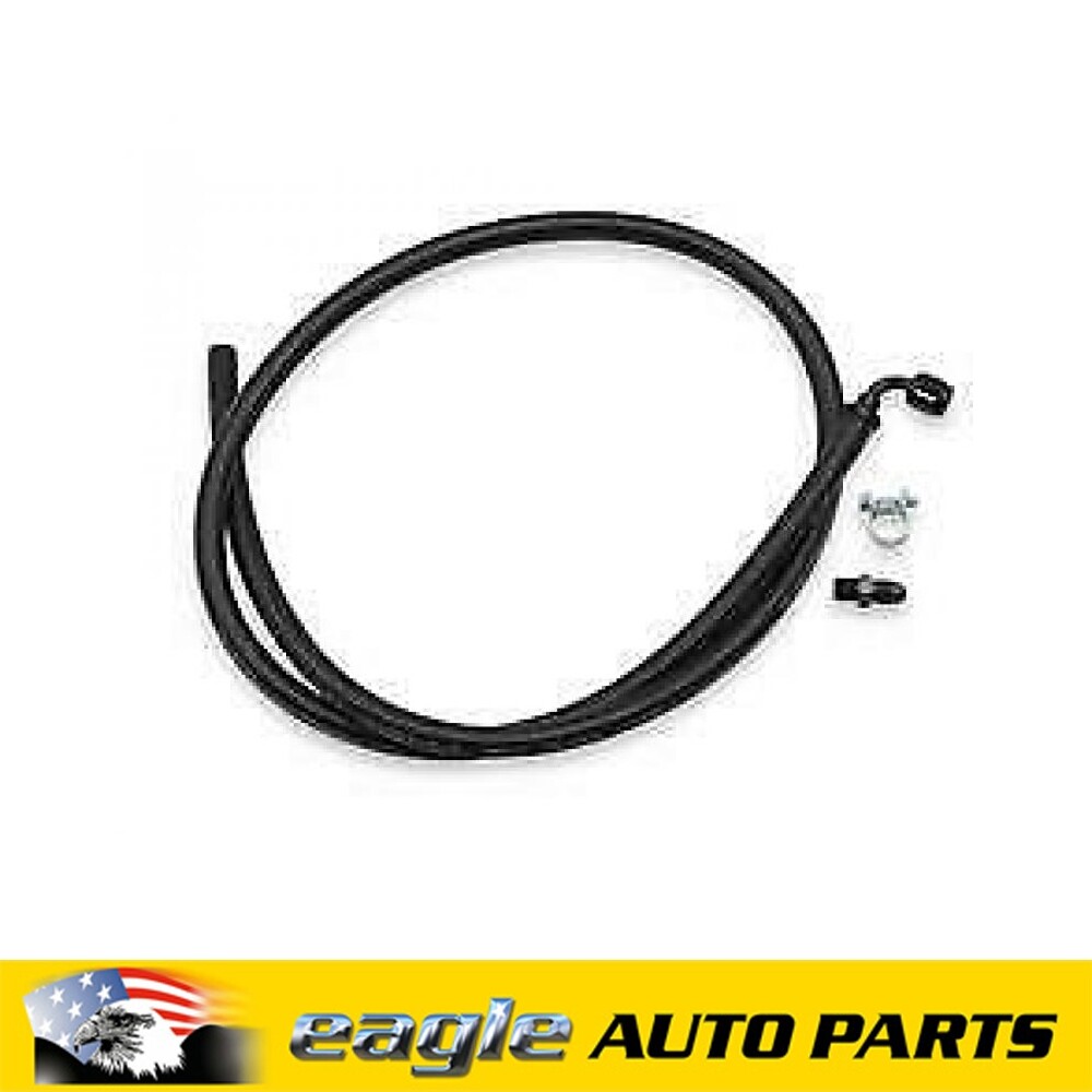 Holley LS Steam Tube Kit with Black Push On Speed-Flex Hose 1/8" npt ...