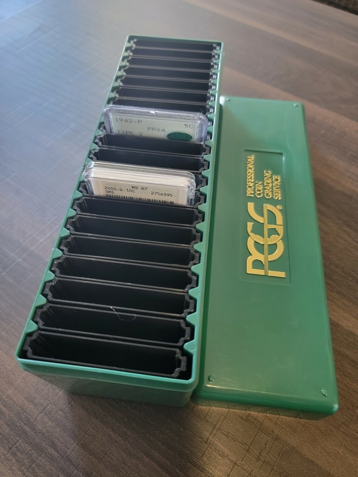 3 PCGS Rattler & ANACS Soapbox Universal Storage Box Holder Adapters ...