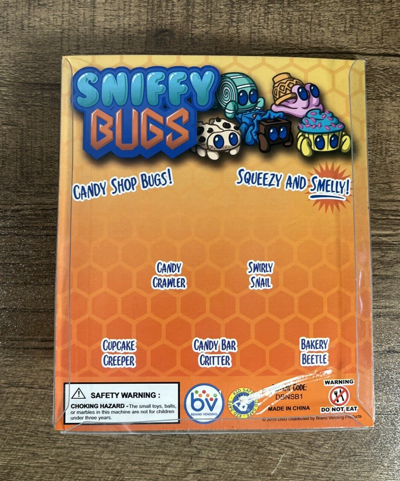 Vtg Sniffy Bugs Candy Shop Bugs Squeezy & Smelly 1” Vending Machine ...