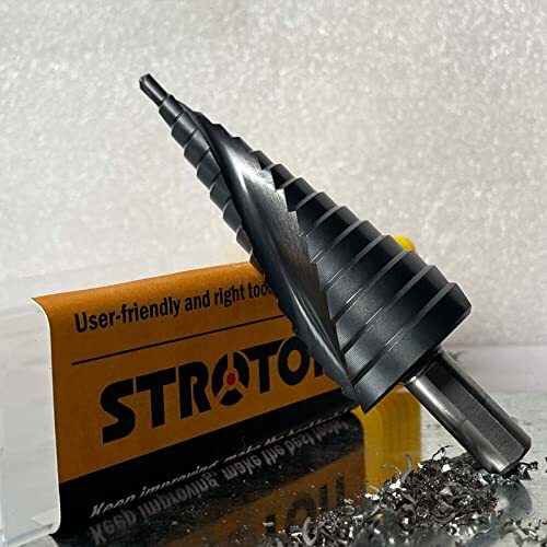 STROTON 4-32mm Metric 6% Cobalt Step Drill Bit for Stainless Steel and ...