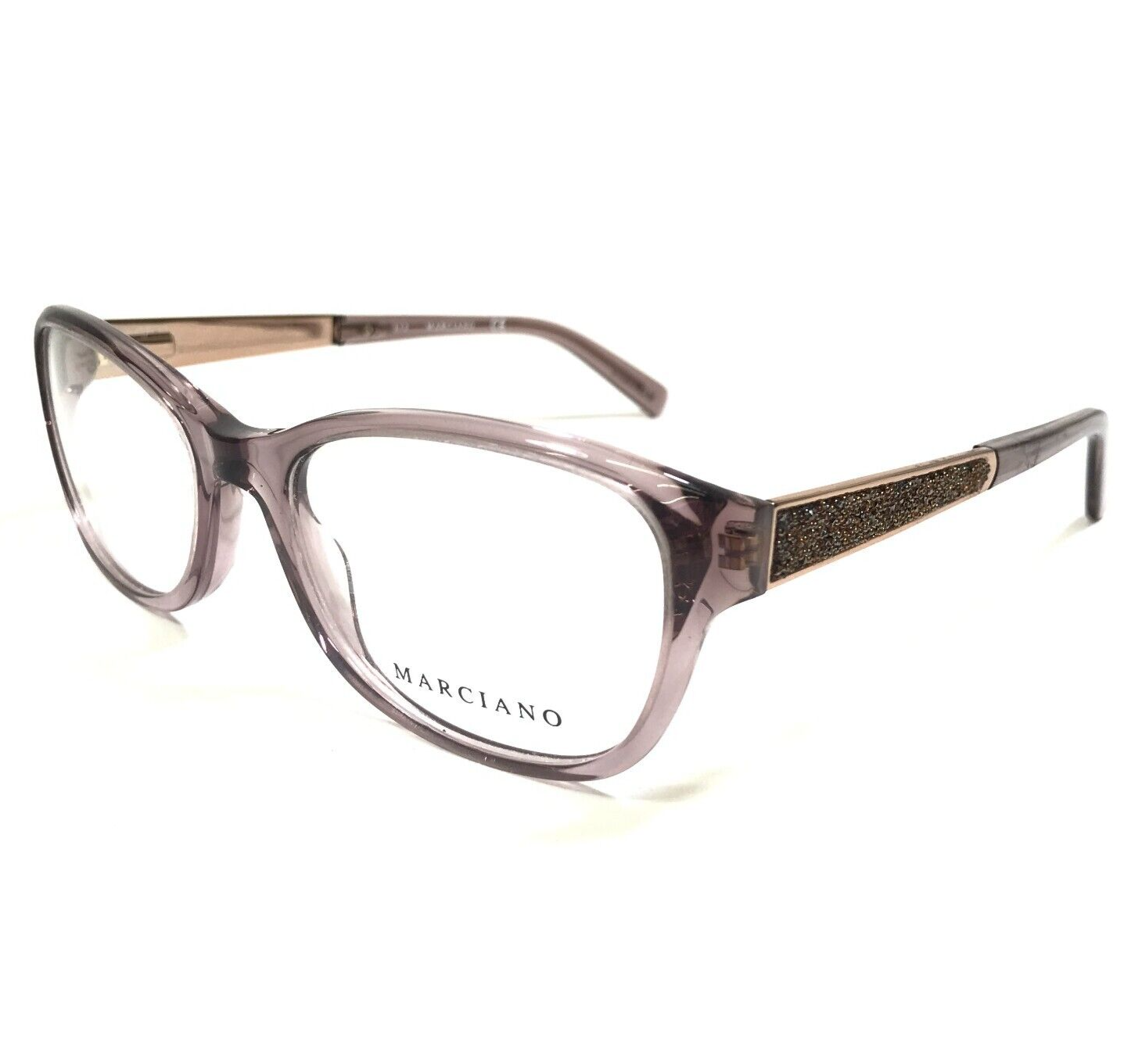 GUESS by Marciano Eyeglasses Frames GM0355 072 Clear Purple Gold 52-18 ...