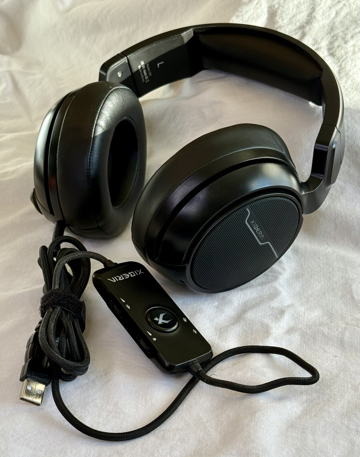 Xiberia V20 PC Gaming Headset USB 7.1 Surround Sound RGB Headphones ...