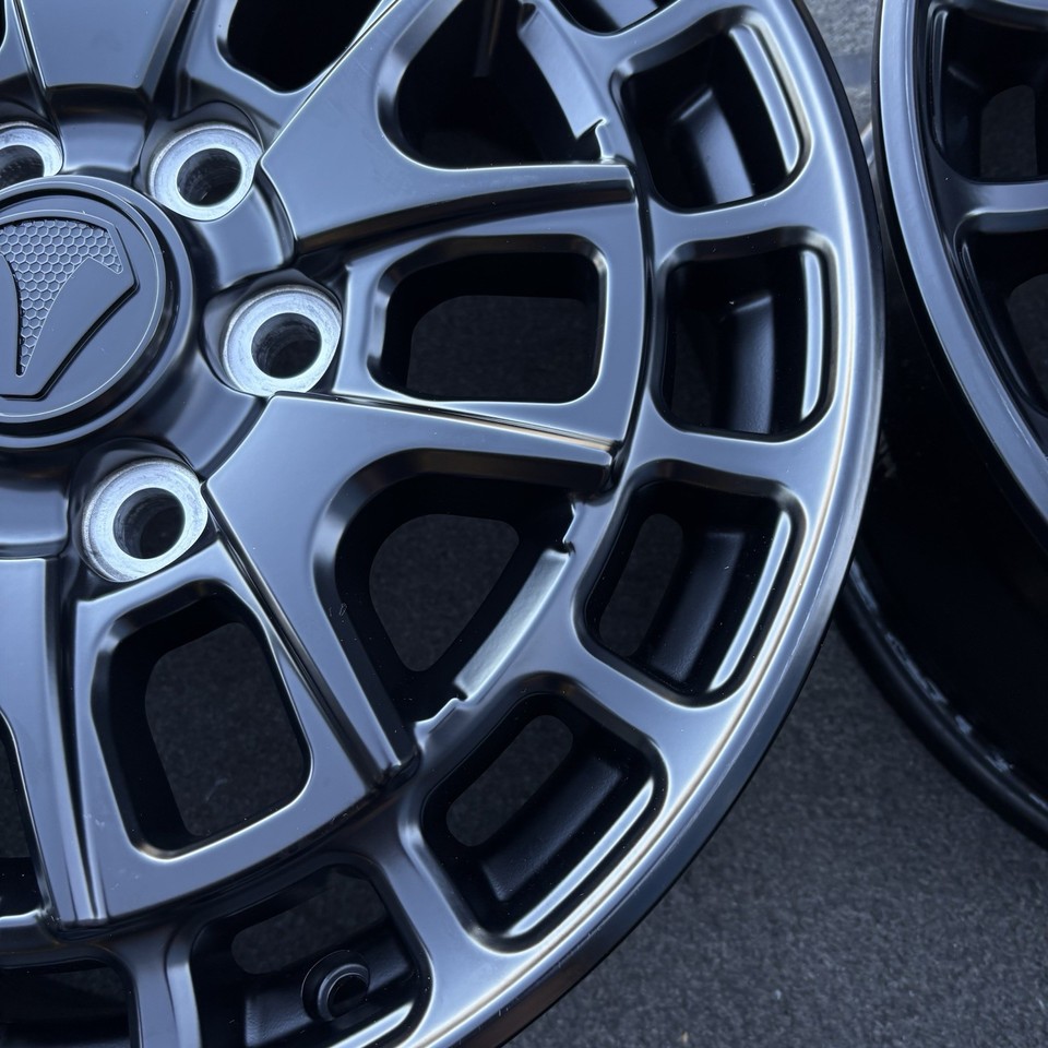 SET (4) 18 INCH WHEELS TOYOTA TUNDRA TSS 2022-2026 OEM GENUINE SATIN ...