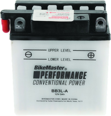 BikeMaster Battery - BB3L-A HONDA 1982-87 XL250R 1984-85 XL350R 1983-87 ...