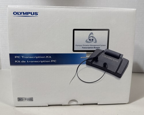 OLYMPUS AS-9000 PC Transcription Kit Dictation Management System Module ...