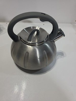 Balduzzi Italian Style Induction Tea Kettle Stainless Steel Soft Handle ...