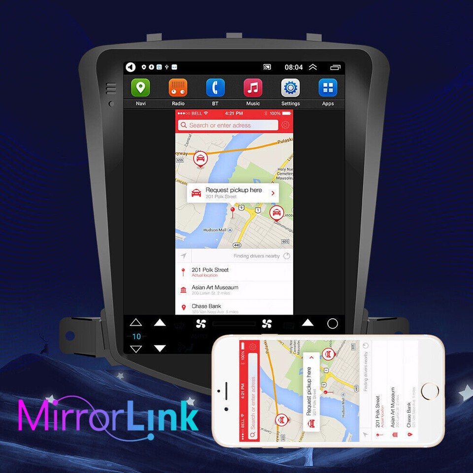 Car Carplay Radio For Chevy Cruze 2009-2015 Android 13 GPS Stereo + Camera | eBay