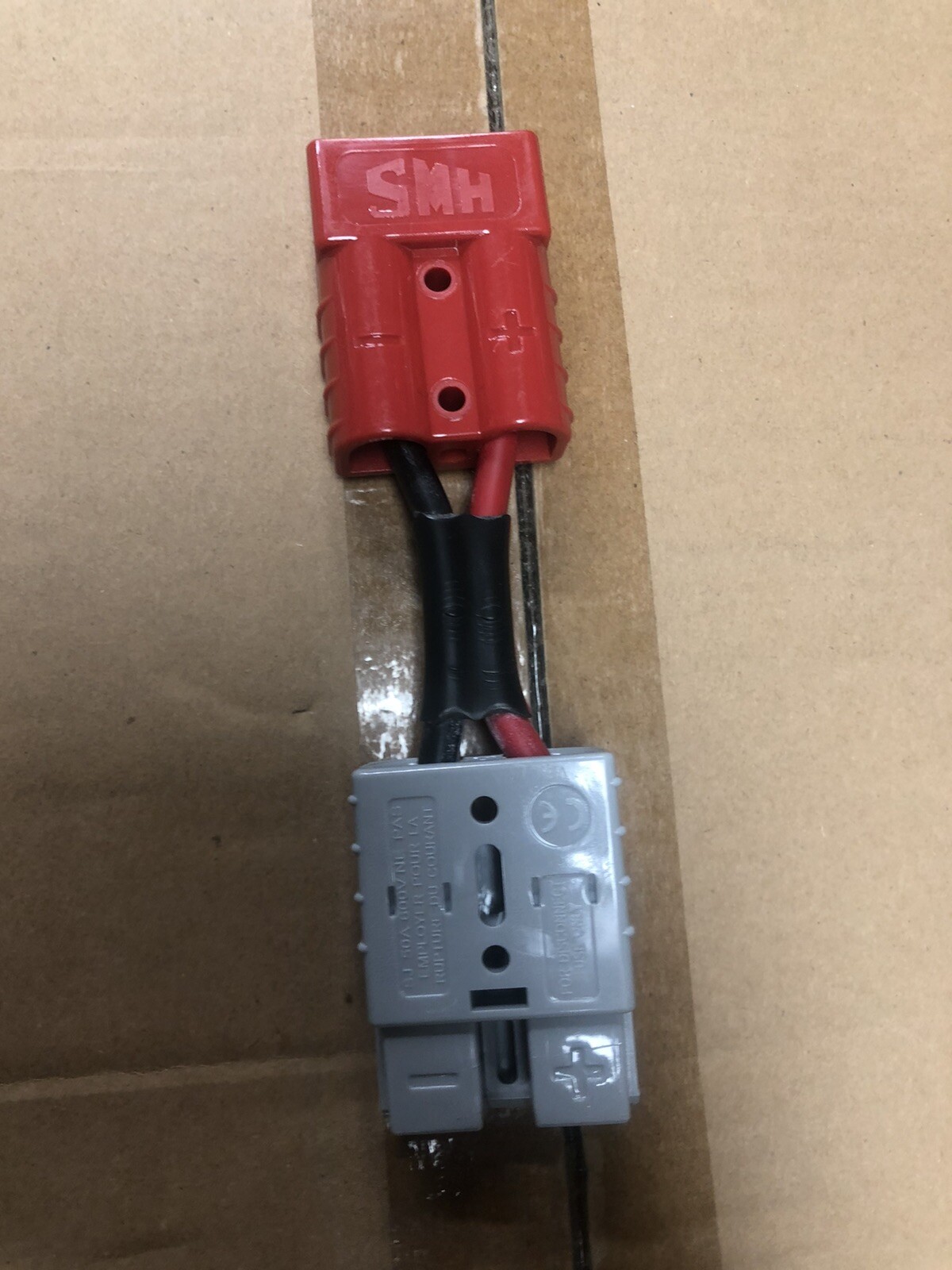 Red Grey Anderson style Plug 50 amp Connector Adapter 10 MM Twin Auto ...