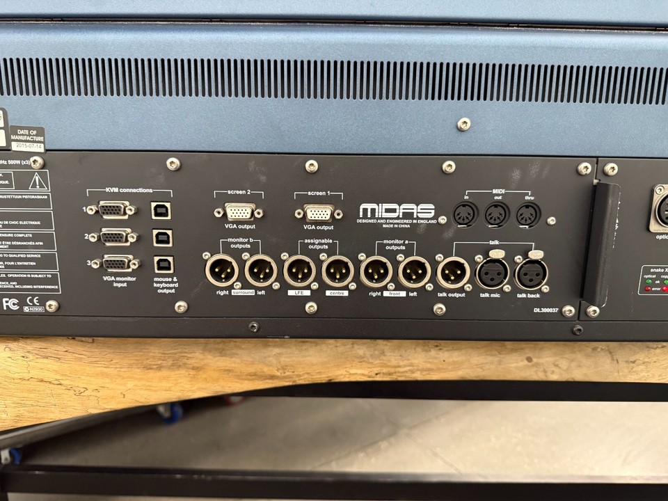Midas Pro X Digital Audio Console & Neutron DSP Engine PRO AUDIO CHURCH ...