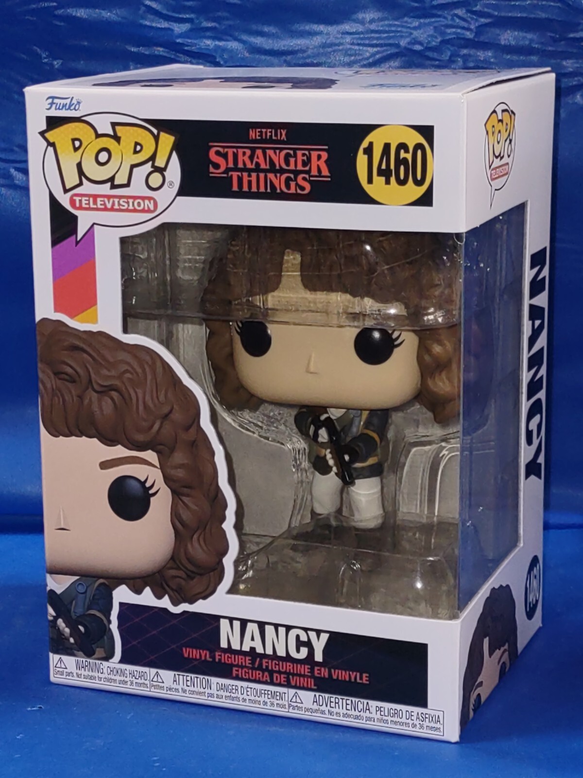 Stranger Things Season 4 Nancy with Weapon Funko Pop Vinyl Figure #1460 ...