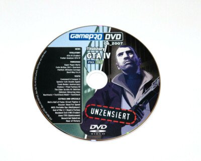 GamePro DVD Grand Theft Auto IV 4 Resident Evil Tomb Raider Anniversary ...