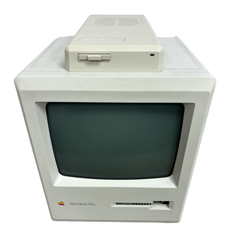 Vintage Apple Macintosh Plus 1MB Computer Model M0001A Powers On | eBay