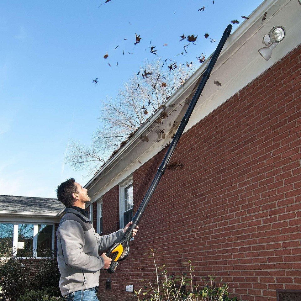 WORX WA4094 Universal Fit Gutter Cleaning Kit w/ 11ft reach for Leaf ...