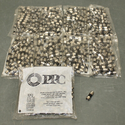 (450) Belden PPC RG6 Universal Compression Connectors EX6, Coaxial ...