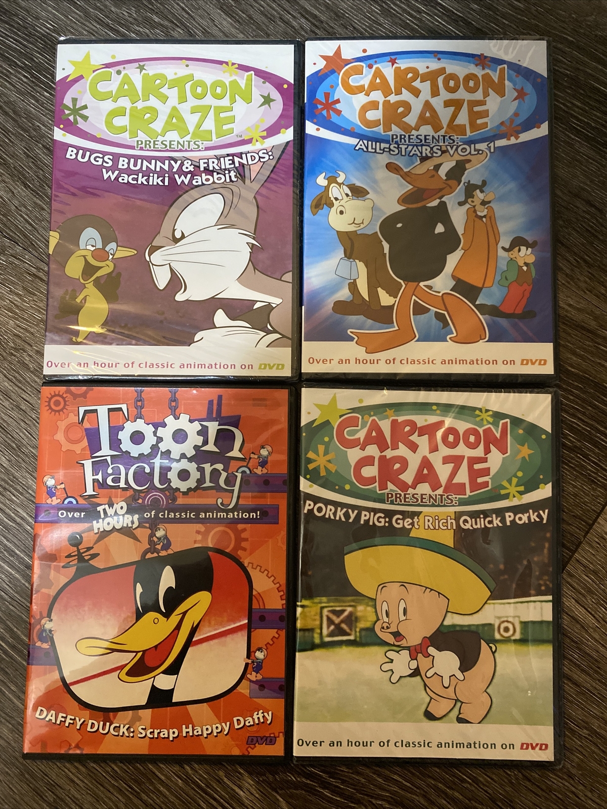 Brand New 3 cartoons craze dvd And One Used Daffy Duck: Scrap Happy ...