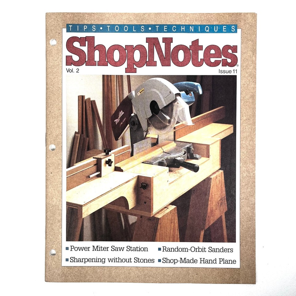 ShopNotes Magazine - CHOOSE YOUR ISSUE - 1992-2014 - BUY MORE TO SAVE ...