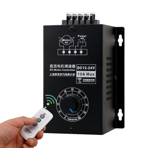 Wireless Remote Control DC Motor Digital Display Governor Switch ...