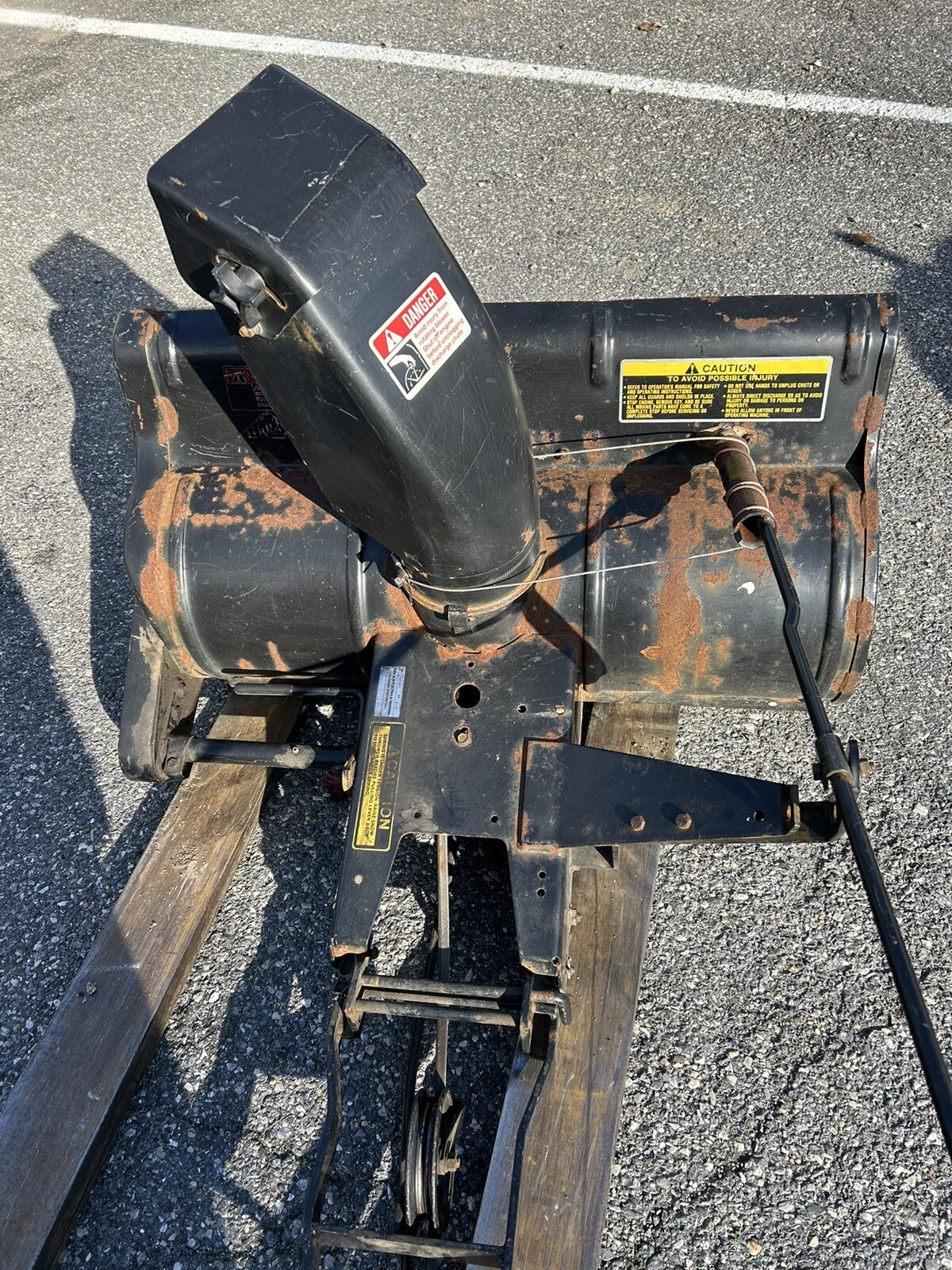 Simplicity 14LTH 16LTH 16GTH 17GTH Lawn & Garden Tractor 36” Snowblower ...