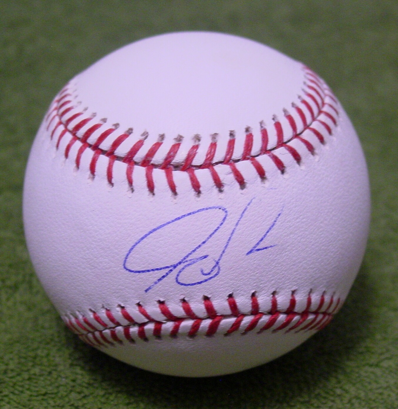 FORREST WHITLEY Signed/Autographed OML BASEBALL BALL Tampa Bay Rays w ...