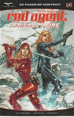 ZENESCOPE COMICS GRIMM SPOTLIGHT RED AGENT FRIENDLY FIRE #1 DEC 2022 ...