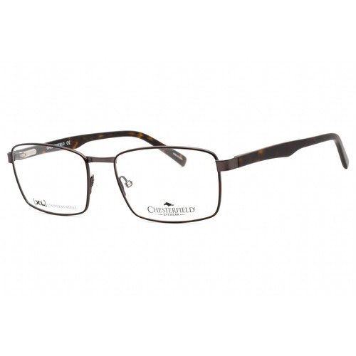 Chesterfield Men's Eyeglasses Havana Grey Metal Rectangular CH 93XL ...