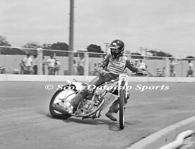 1984 John "Cowboy" Cook 8 X 10 Long Beach Speedway Motorcycle Photo | eBay