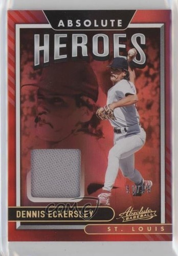 2022 Panini Absolute Heroes Memorabilia Spectrum Red /99 Dennis ...