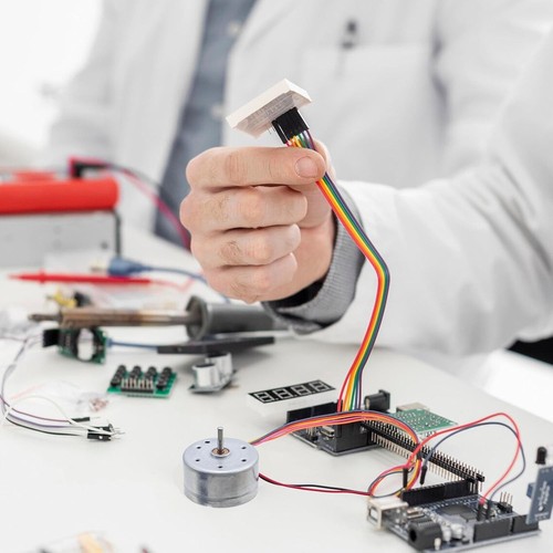 Antrader DC Motor Mini 5V 6000RPM Electric with Wire for DIY Toys Pack ...