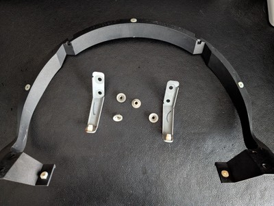 MG MGF MGTF OEM DASH BINNACLE CLOCKS FASCIA SURROUND TRIM MOUNTING ...