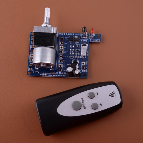 9V Infrared IR Remote Volume Control Board With Controller Pre ...