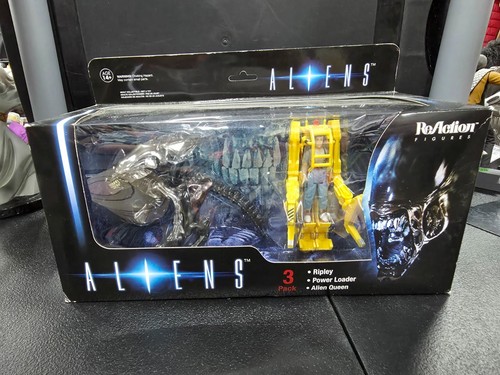 ALIENS Alien Queen RIPLEY Power Loader action figure 3 pack set NEW in ...