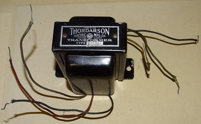 Thordarson Type 72D01 Transformer, Pri 4360 Ohms, Sec 2572 Ohms | eBay