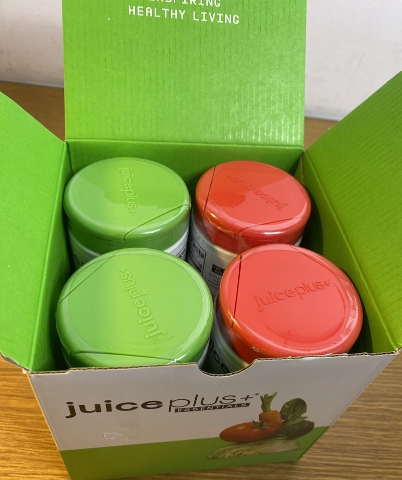 Juice Plus Fruit/Vegetable Blend 4-pk 120 Capsules/Bottle Sealed Exp 5/ ...