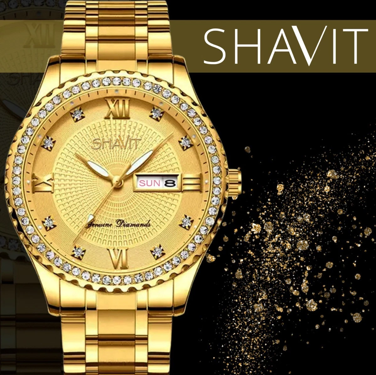 Luxury Gold Watches Men
