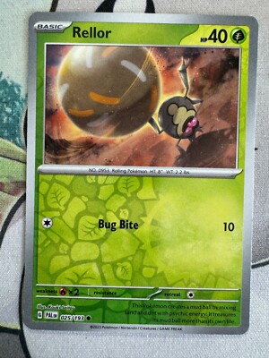 Rellor Reverse Holo English Pokemon TCG BKBP139 | eBay