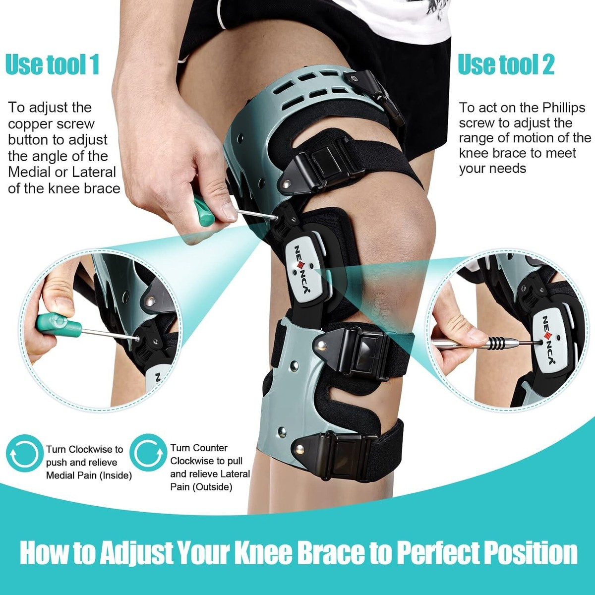 Unloader Select Osteoarthritis Knee Braces OA Unloader Knee Brace