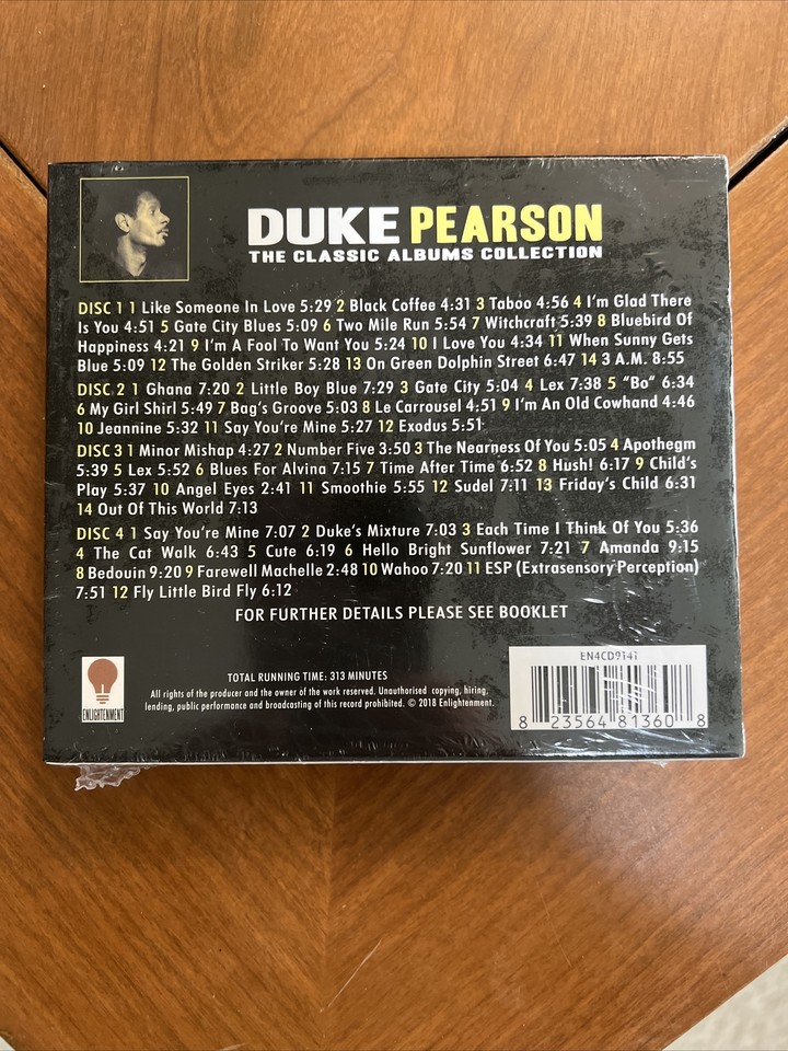 duke pearson the classic albums 4 CD Collection New Sealed Ships from ...