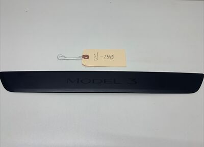 2017-2021 TESLA MODEL 3 FRONT LEFT+RIGHT D/P DOOR STILL SCUFF PLATE ...