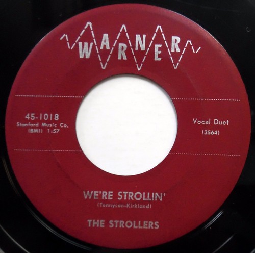 THE STROLLERS doowop ORIG. 45 We're Strollin / Crowded Classroom STRONG ...