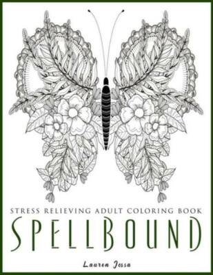 Spellbound - Stress Relieving Adult Coloring Book 9781517778965| eBay