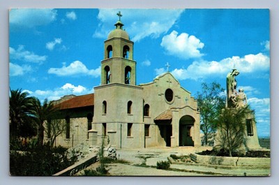 Postcard Vtg Arizona Fort Yuma Indian Mission Spanish Culture History ...