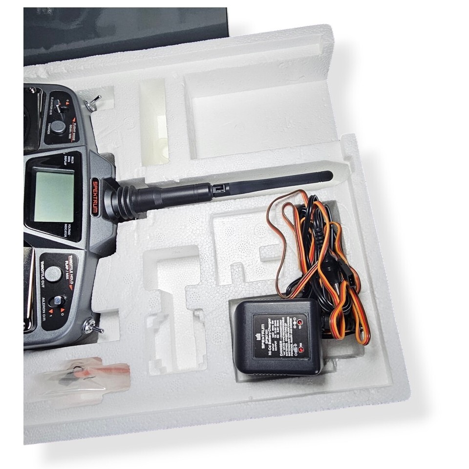 Spektrum SPM2460 DX6 2.4GHz DSM W Charger and Bind Plug | eBay