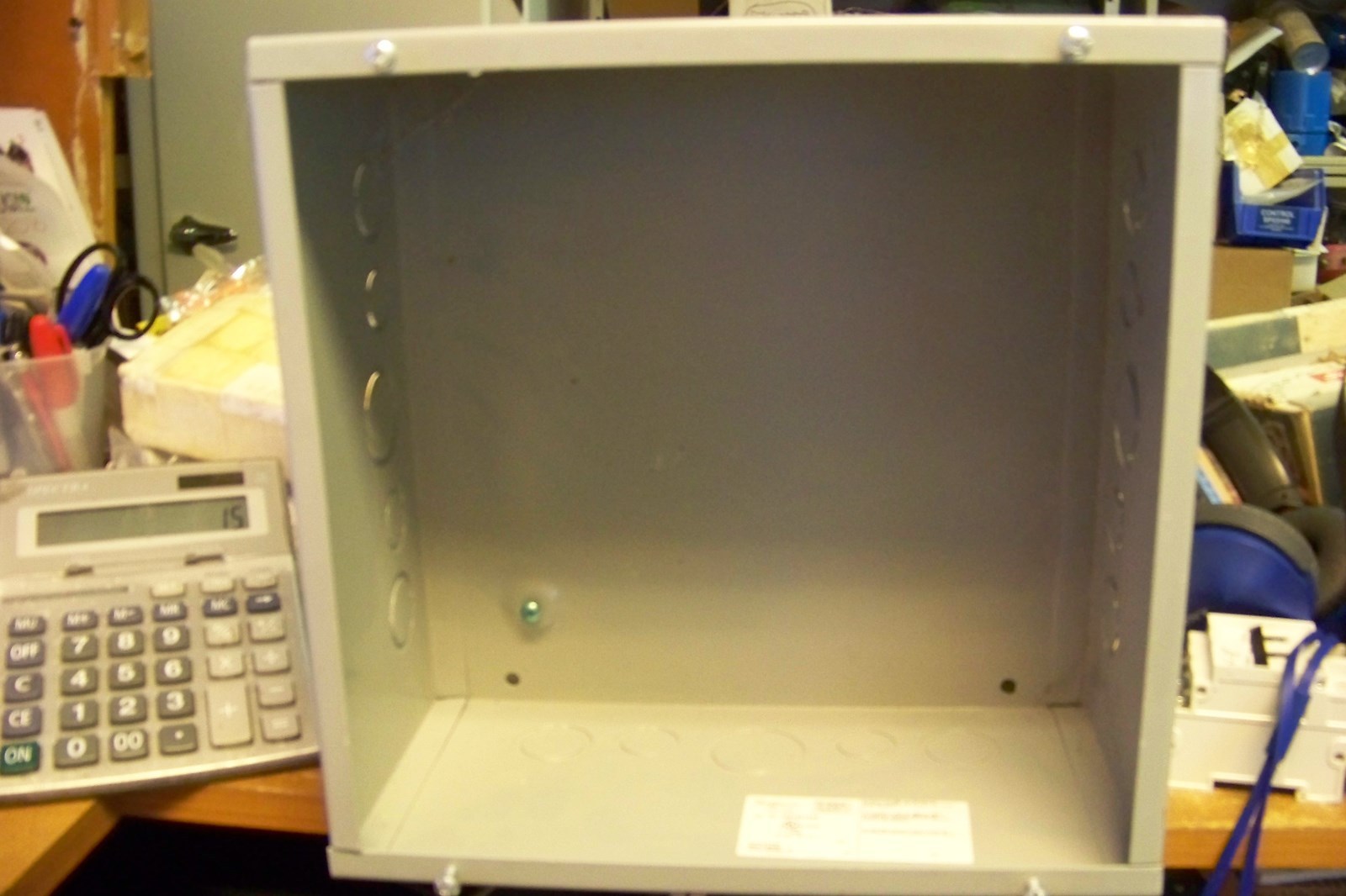 Hoffman ASE12X12X6 Pull Box 12" x 12" x 6" enclosure | eBay