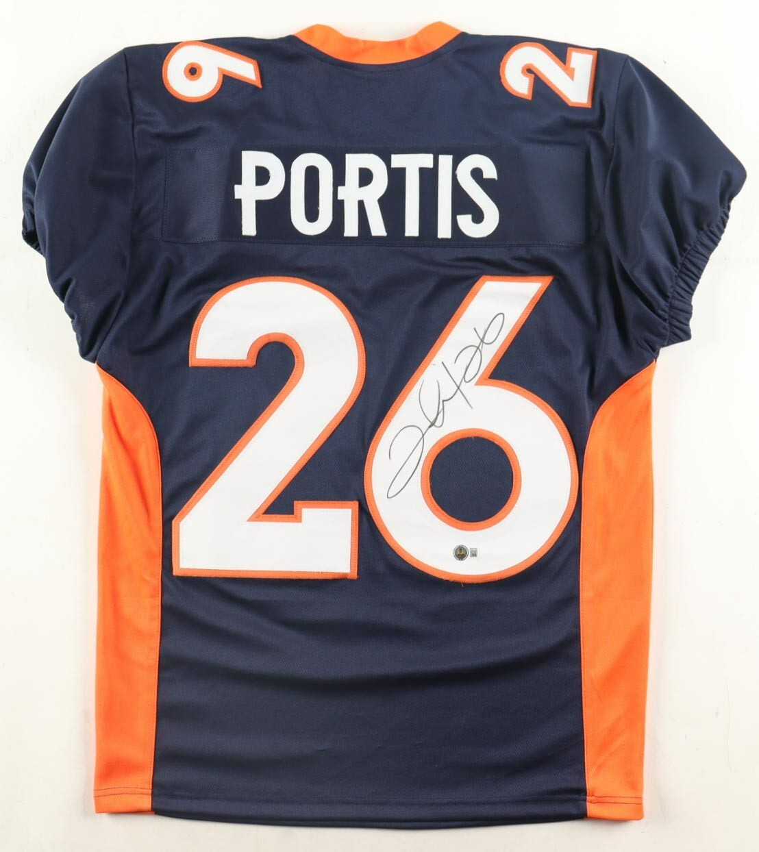 Clinton Portis Signed Denver Broncos Pro Cut Jersey (Beckett) 2×Pro ...